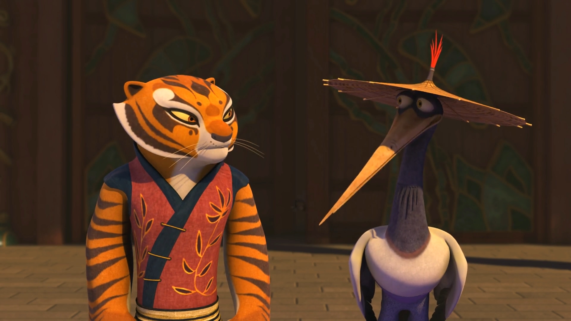 Kung Fu Panda Awesomeness S1 E10 Crane Tigress 3 By Giuseppedirosso On Deviantart