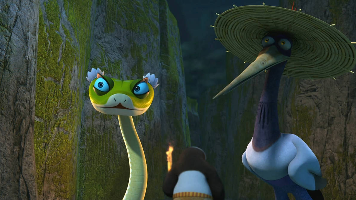 Kung Fu Panda Awesomeness S1 E16 Crane Viper By Giuseppedirosso On