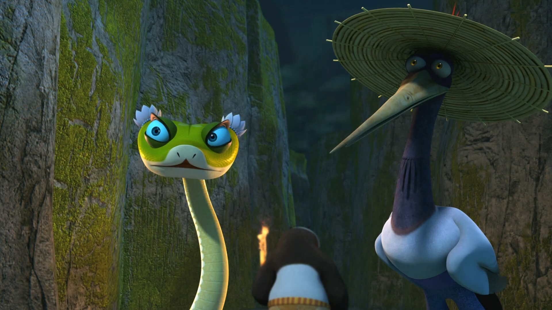 Kung Fu Panda Viper And Crane