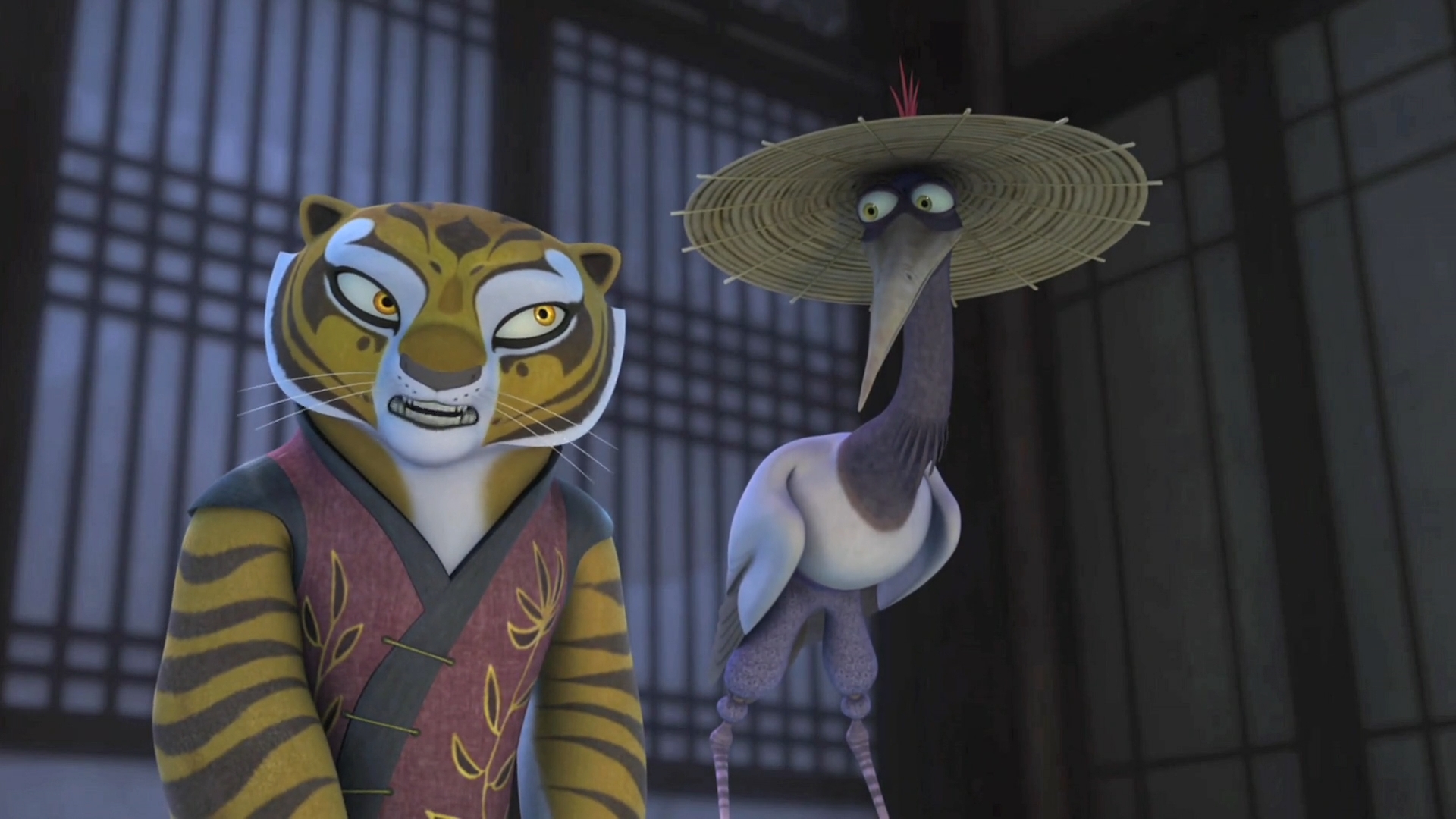 Kung Fu Panda Awesomeness S2 E4 Crane Tigress 1 By Giuseppedirosso On Deviantart