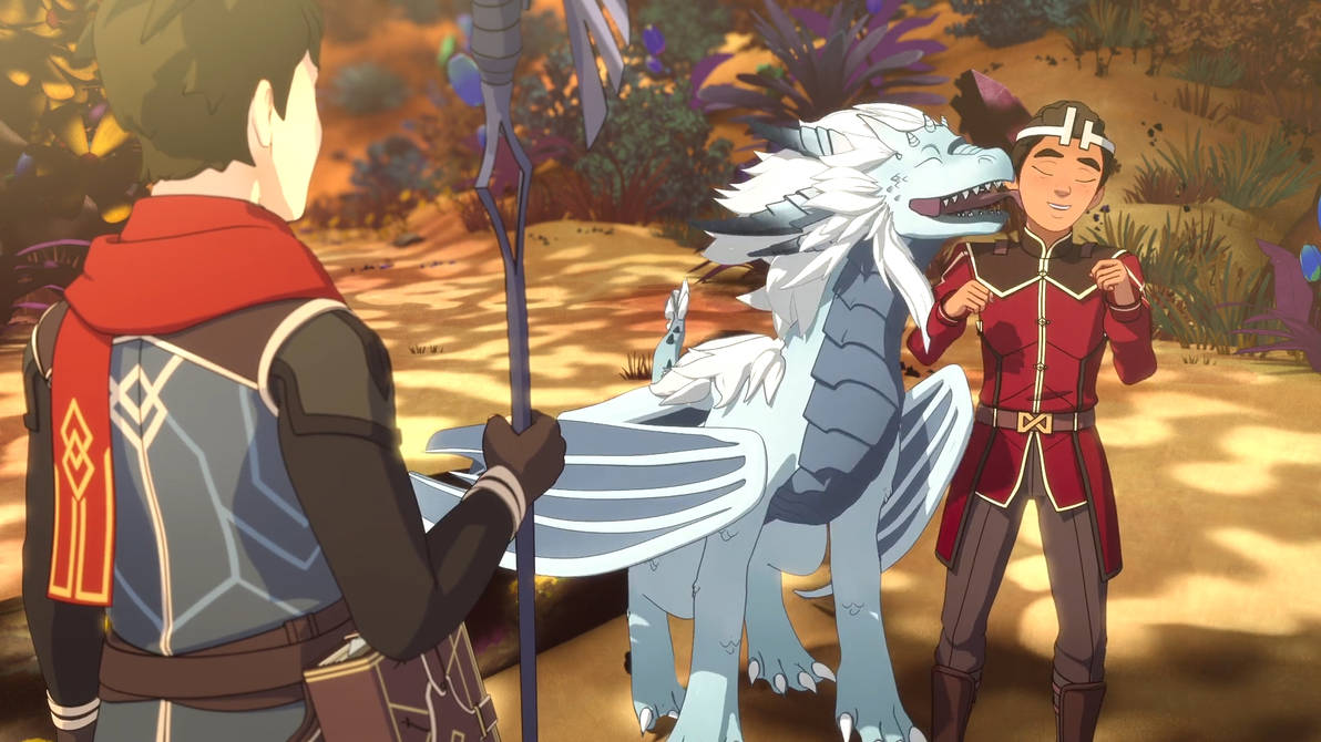 The Dragon Prince S4 E6 Ezran Zym 3 By Giuseppedirosso On Deviantart