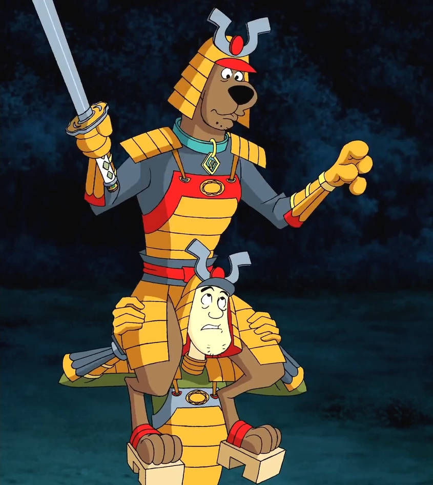 Scooby Doo Samurai Sword Scooby 13 By Giuseppedirosso On Deviantart
