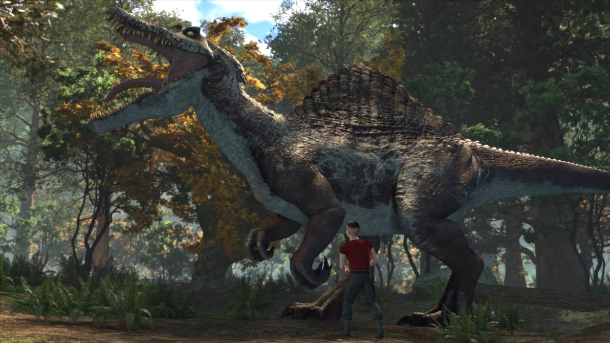 Jurassic World Camp Cretaceous S5 E3 Spinosaurus By Giuseppedirosso On