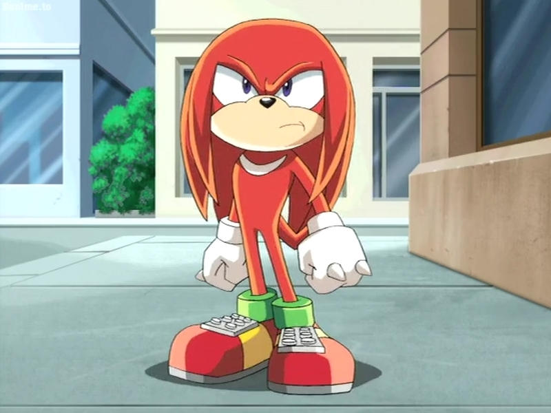 Sonic X E23 Knuckles By Giuseppedirosso On Deviantart