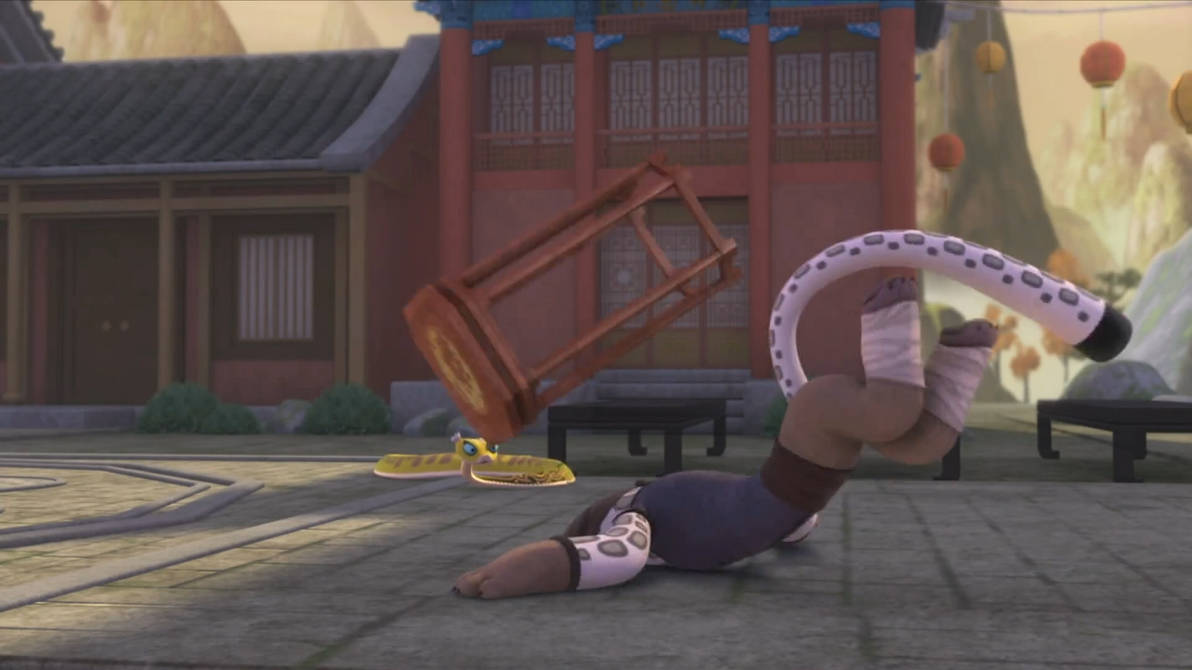 Kung Fu Panda Awesomeness S2 E21 Snow Leopard By Giuseppedirosso On