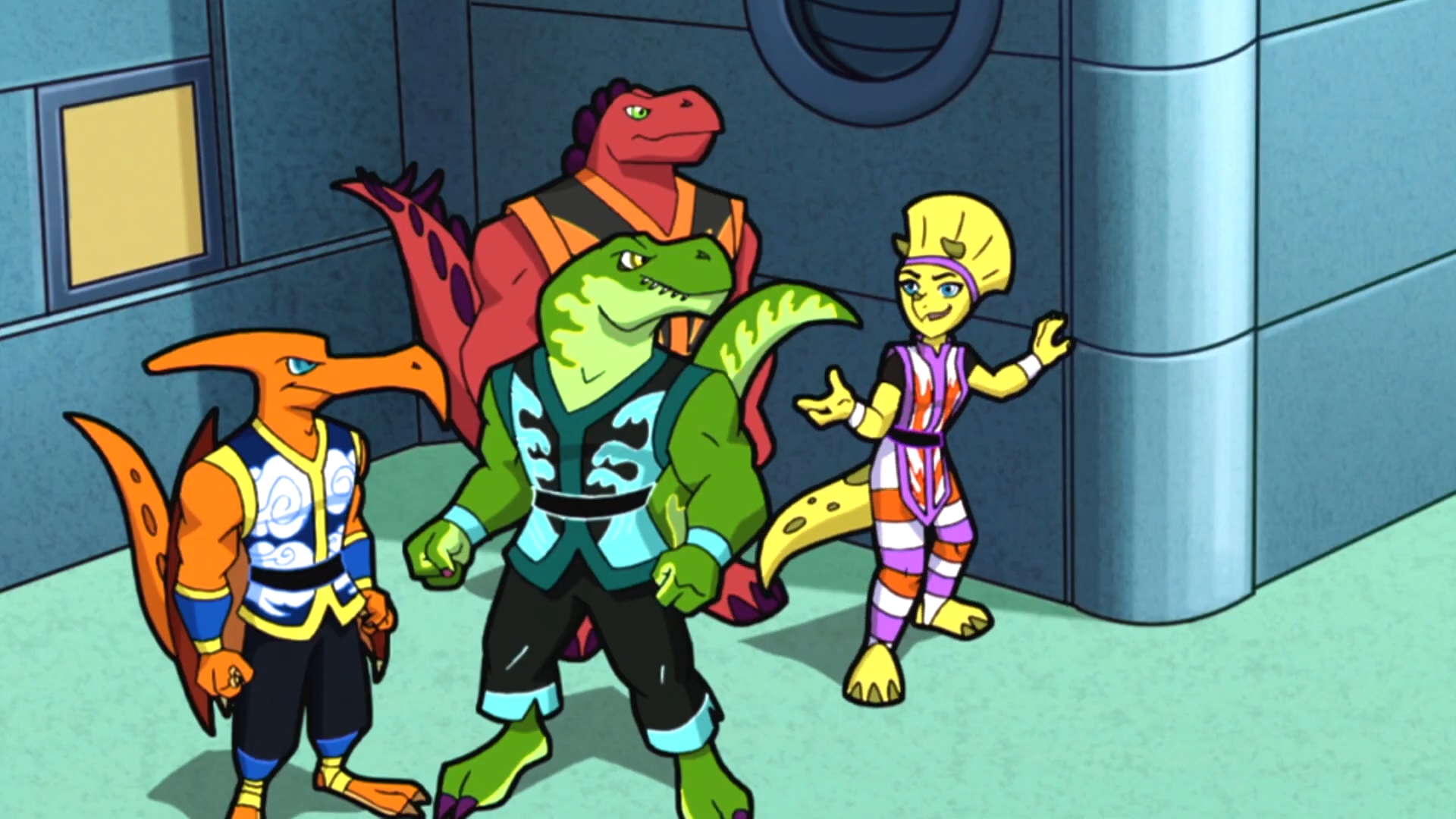 Kung Fu Dino Posse S1 E1 Dino Posse 4 By Giuseppedirosso On Deviantart