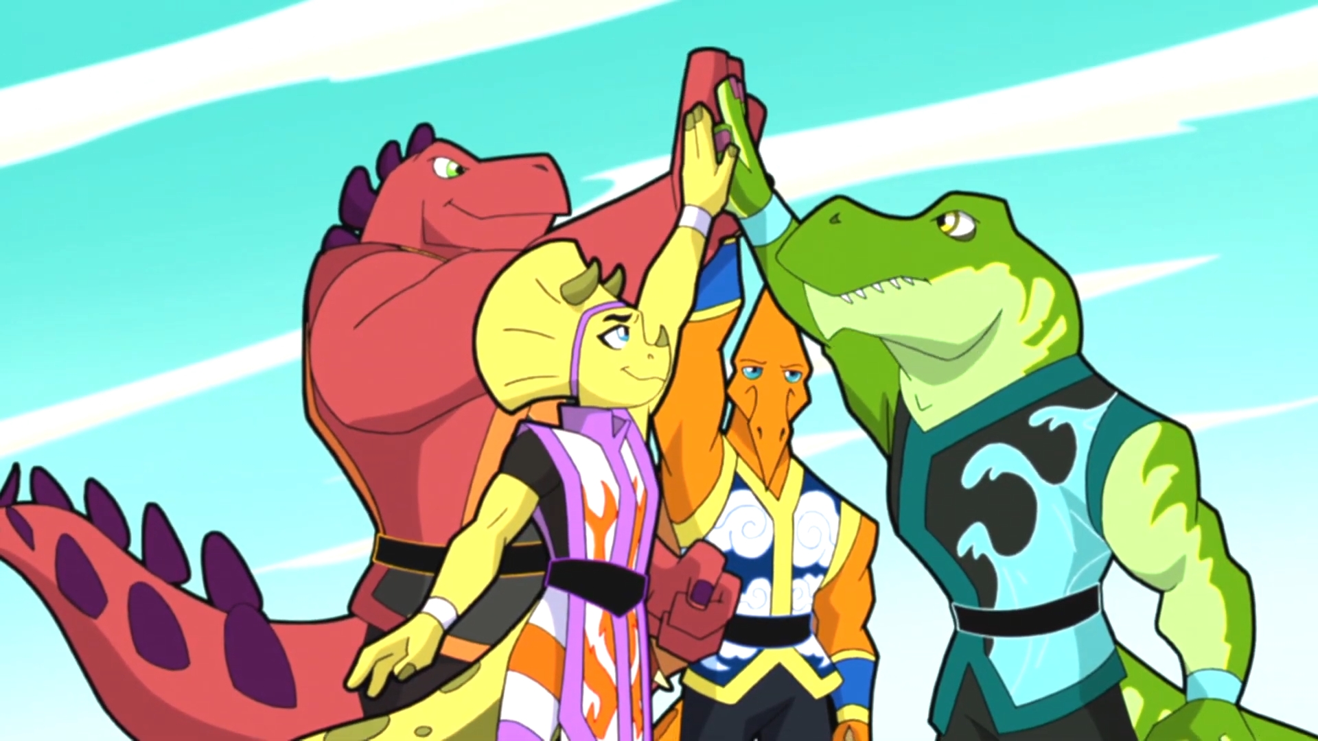 Kung Fu Dino Posse S1 E2 Dino Posse By Giuseppedirosso On Deviantart