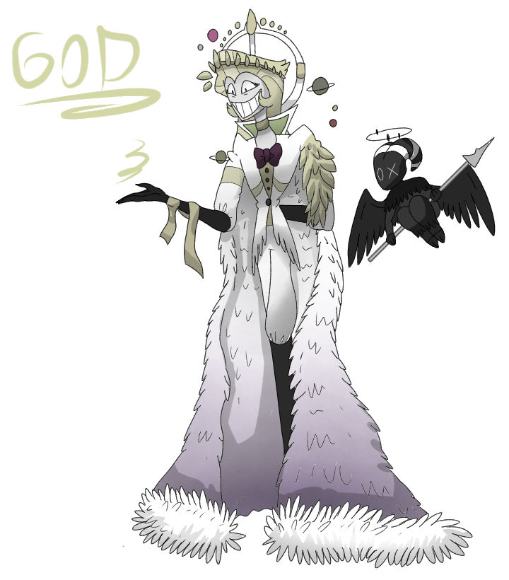 God Hazbin Hotel Oc By Senhorazrael On Deviantart