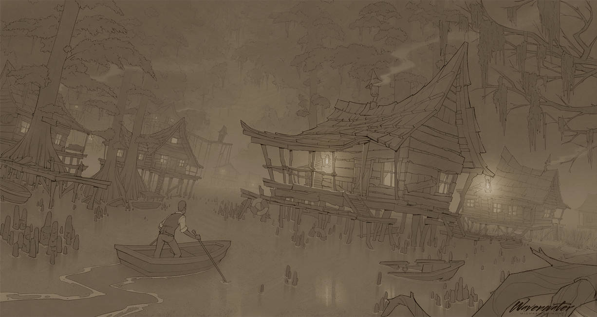 Moonshine Mysteries Marsh environment layout by wavenwater on DeviantArt Moonshine Mysteries Marsh environment layout by wavenwater on DeviantArt