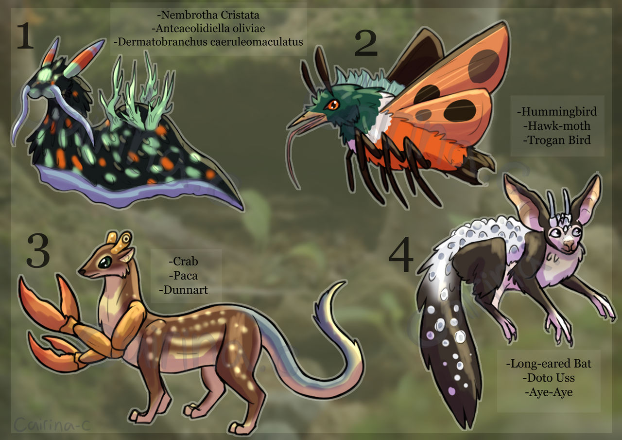 Creature Adopts (OTA- 4/4 Open) by CairinaAdoptables on DeviantArt Creature Adopts (OTA- 4/4 Open) by CairinaAdoptables on DeviantArt