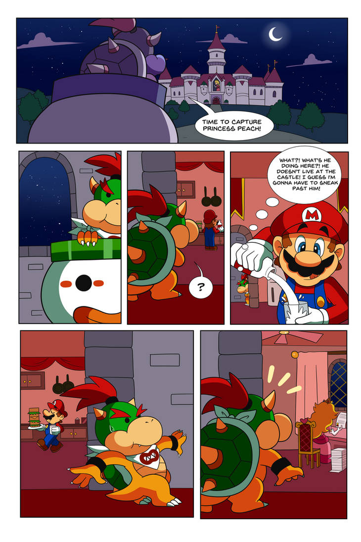 Commission Mario Bros Comic Page 7 by DomesticMaid on DeviantArt Commission Mario Bros Comic Page 7 by DomesticMaid on DeviantArt