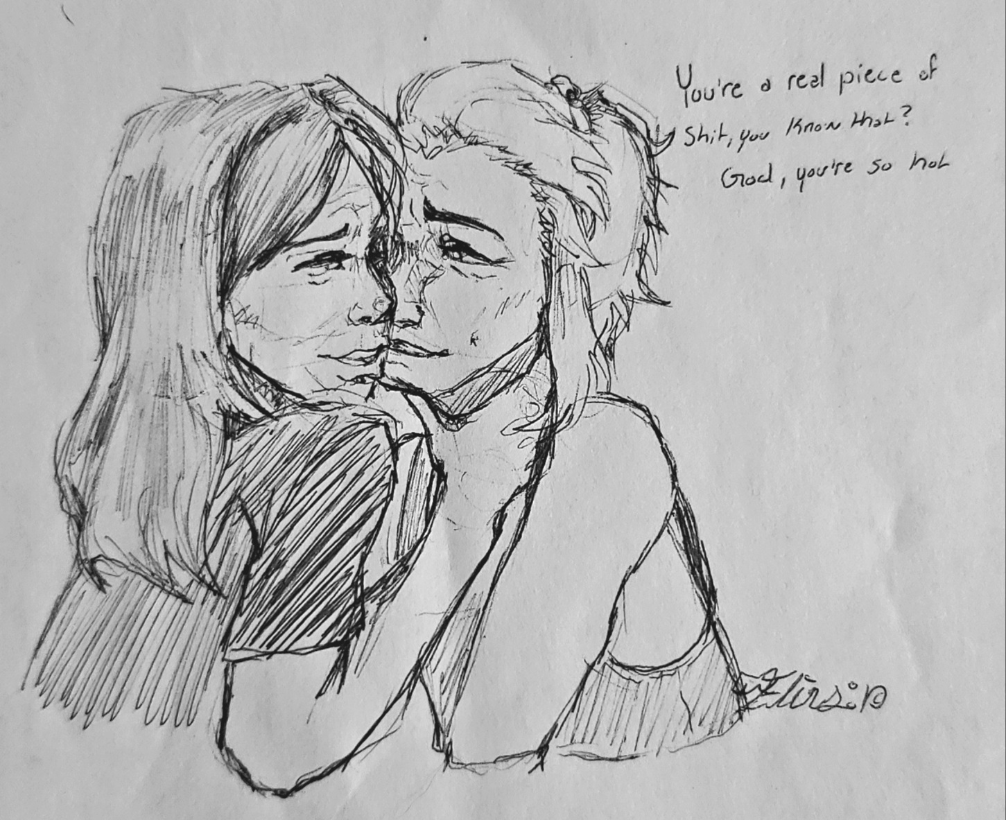 Kissy Face By Eliasandlaughter On Deviantart