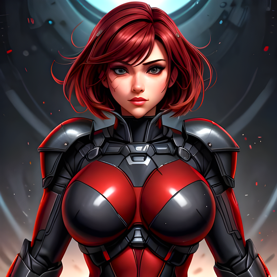 Mass Effect Female Commander Shepard By Novaplexxart On Deviantart