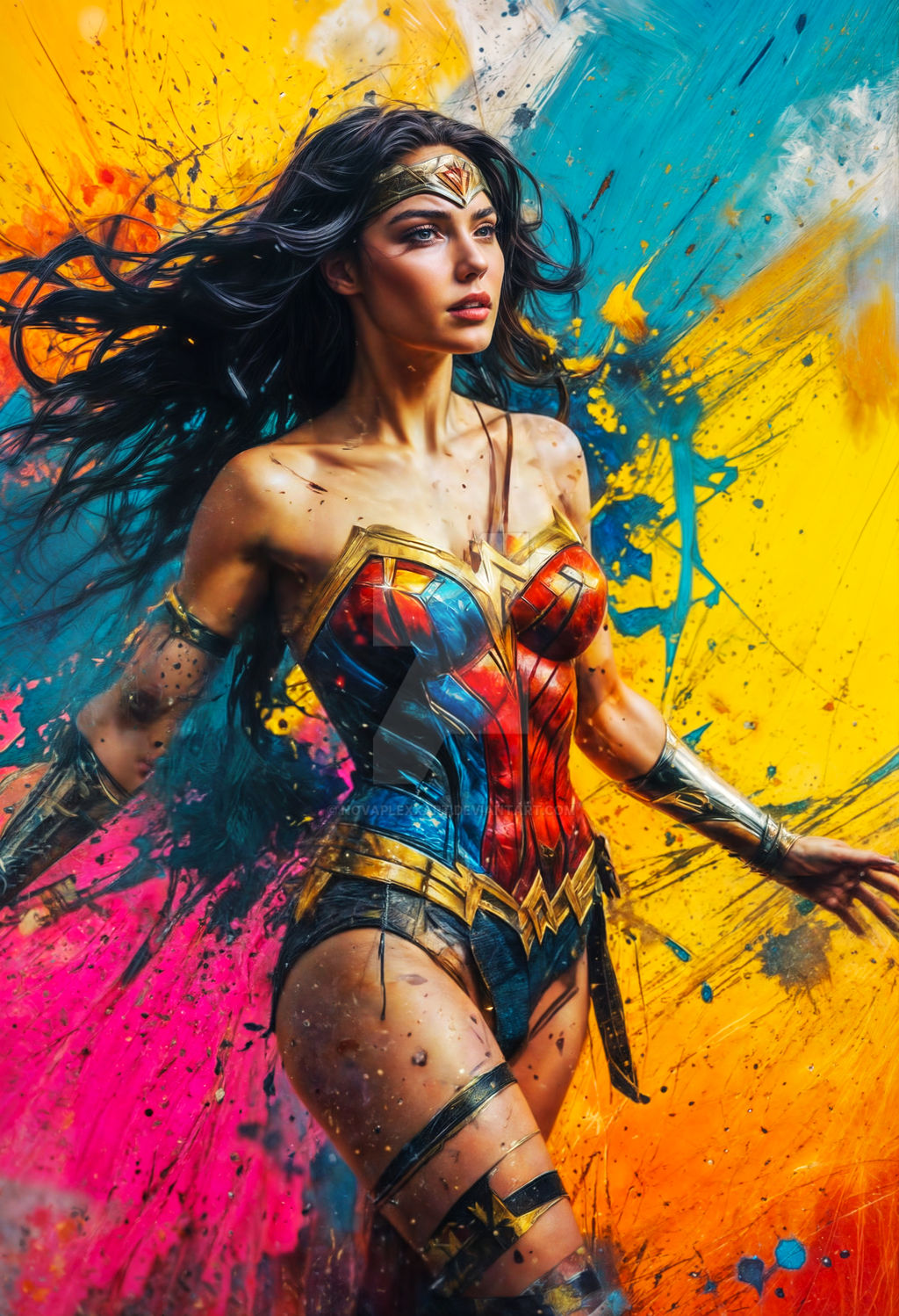 Diana Prince Wonder Woman By Novaplexxart On Deviantart