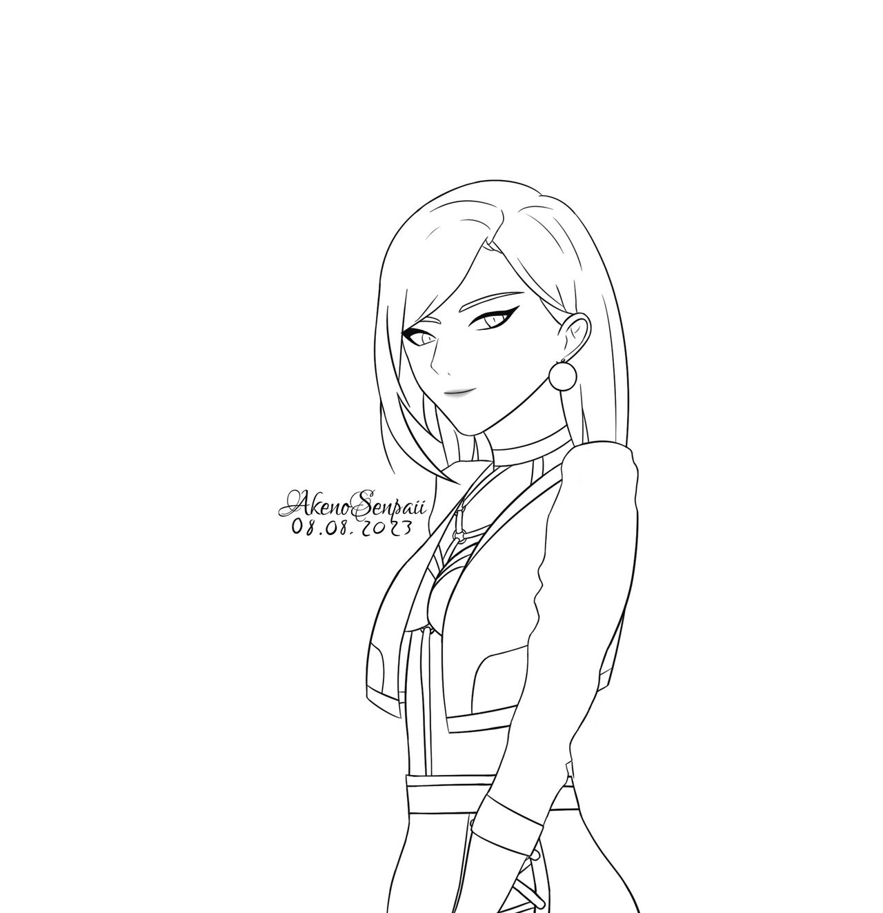 Kda All Out Evelynn Draw Lineart Version By Akenosenpaii On Deviantart