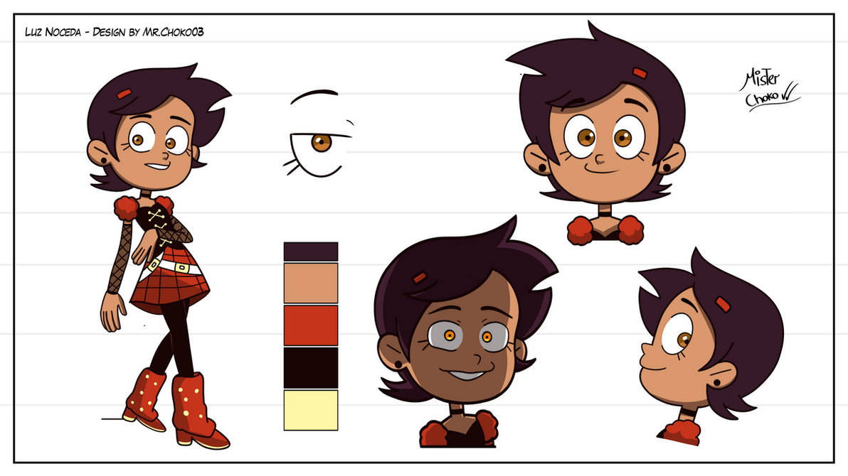 Luz Noceda Character Sheet By Mrchoko03 By Lenart03 On Deviantart