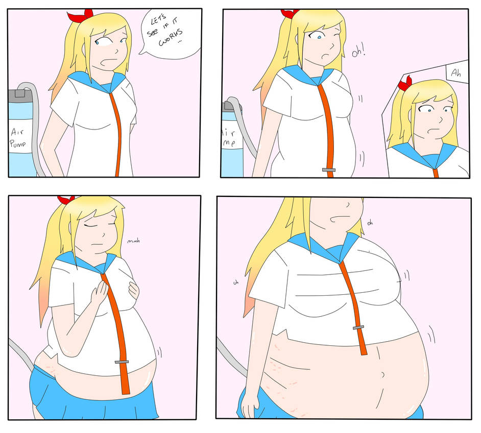 Comm Chitoge Inflation Pt12 By Chubbystuck Lover On Deviantart
