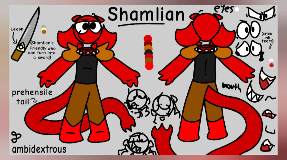 Shamlian Reference Jsab Oc By Bluemoon720 On Deviantart