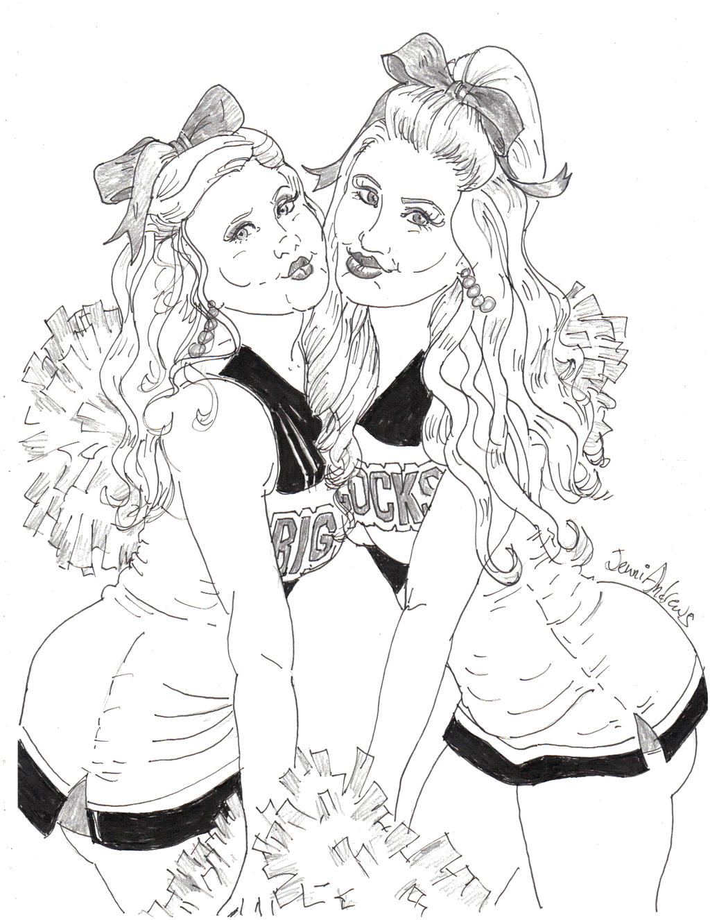 On The Cheer Squad By Jenniandrews On DeviantArt on-the-cheer-squad-by-jenniandrews-on-deviantart