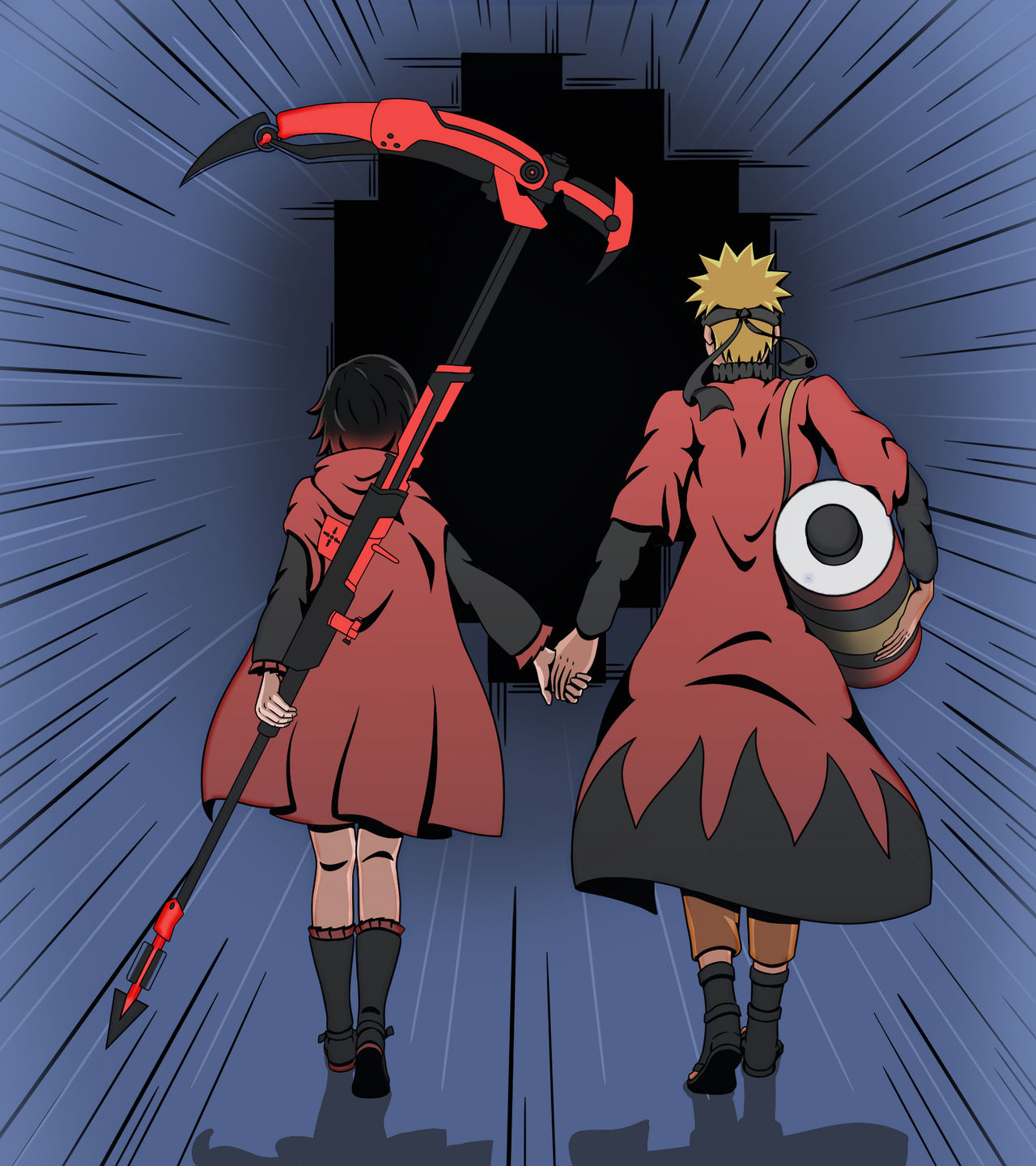 Naruto Uzumaki X Ruby Rose By 20cruz02 On Deviantart