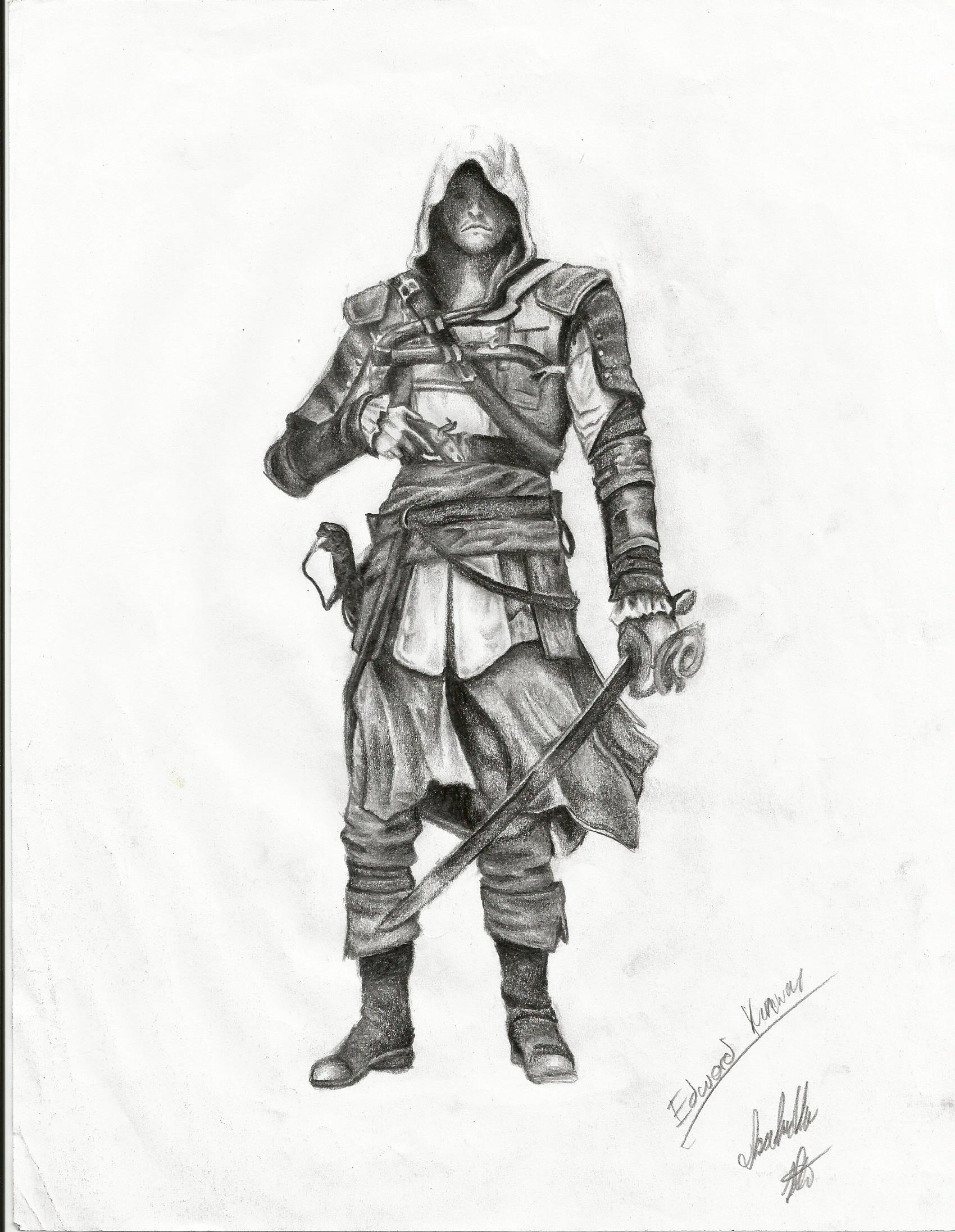 Edward Kenway AC4 by Humpasoarus on DeviantArt Edward Kenway AC4 by Humpasoarus on DeviantArt