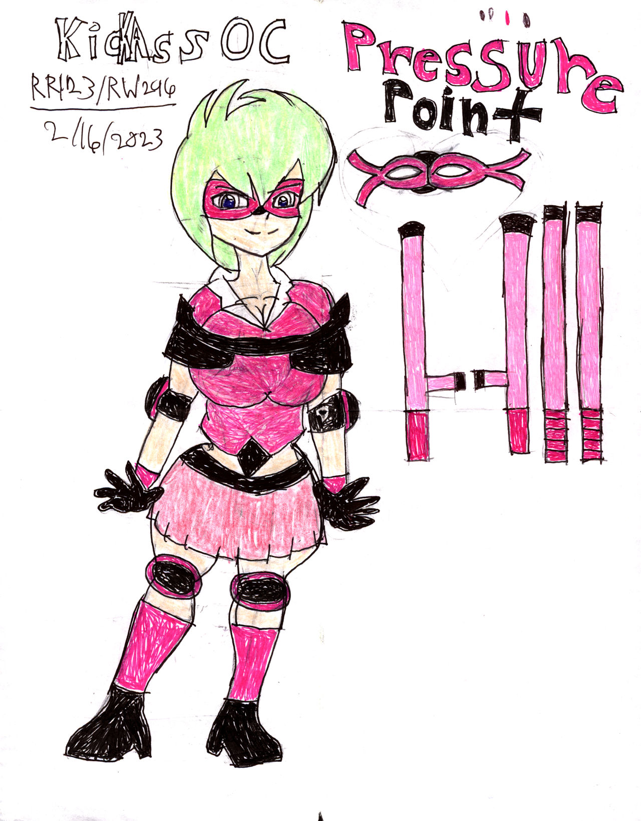 New Kick Ass Oc Pressure Point By Redwolf246 On Deviantart