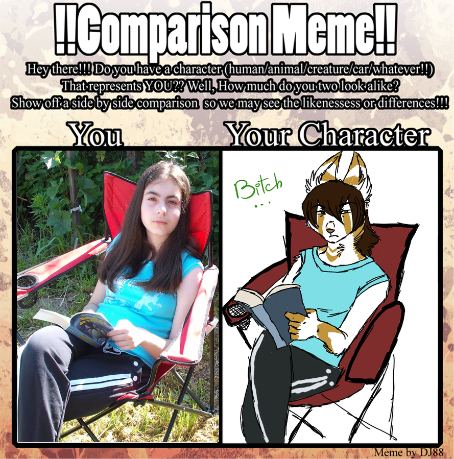 Comparison Meme By Neko Longtail On Deviantart