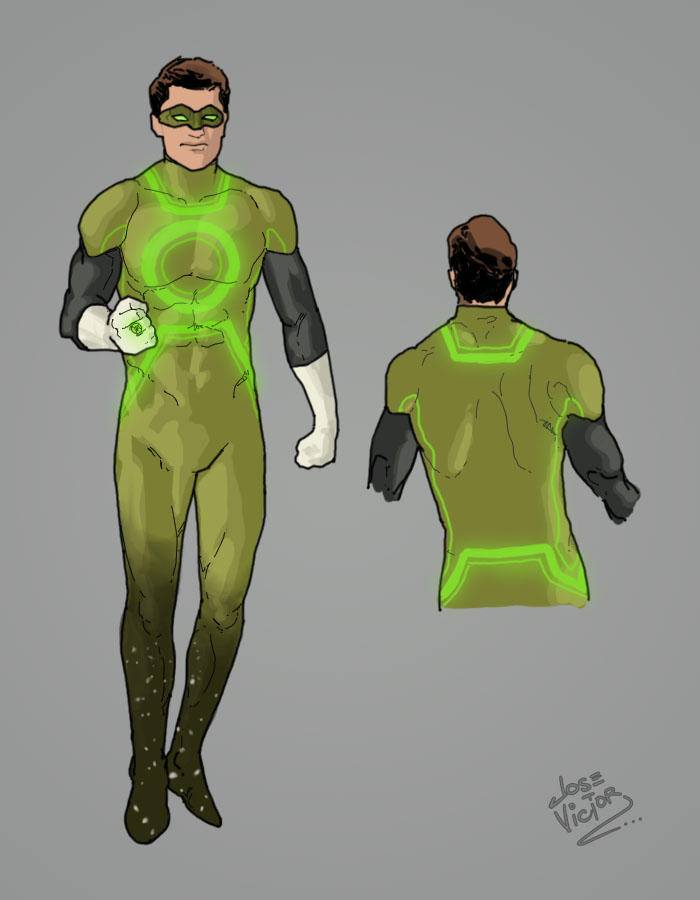 Green Lantern Redesign By Superjv On Deviantart