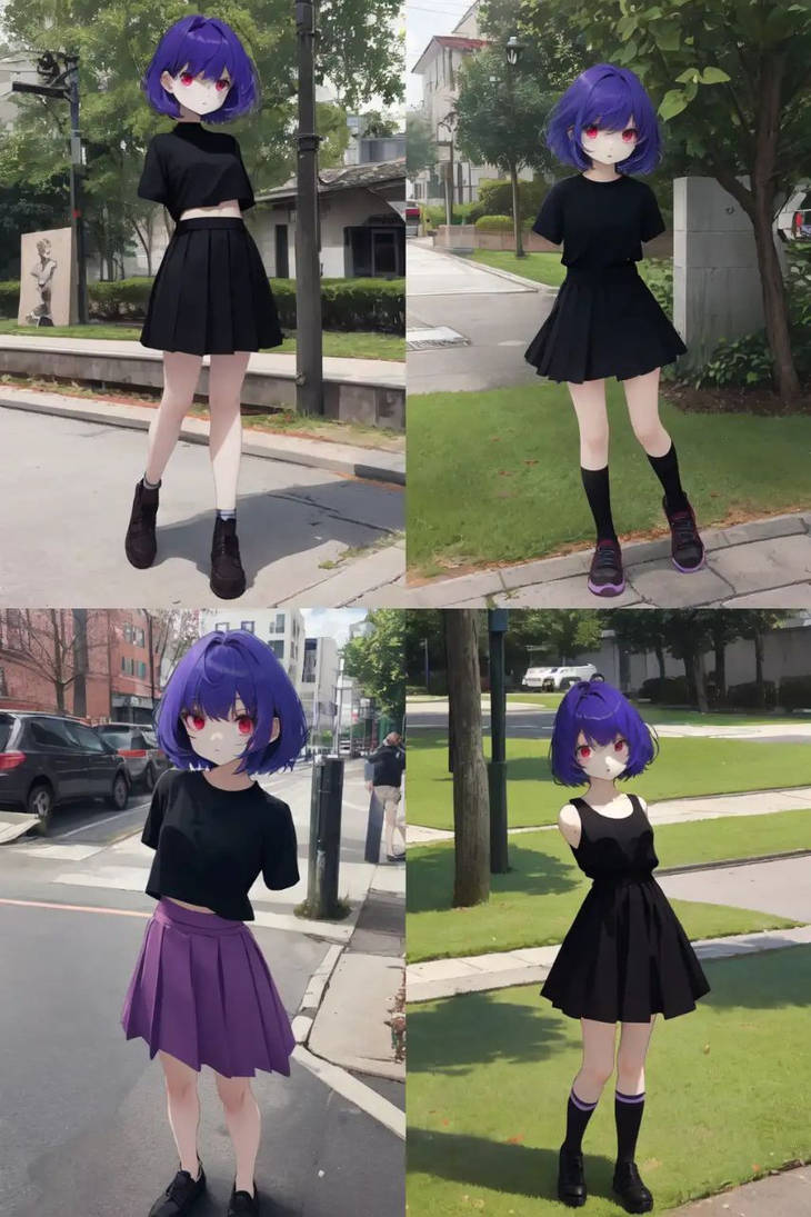 Cute Armless Girl Outdoor By Iaebucabak On Deviantart