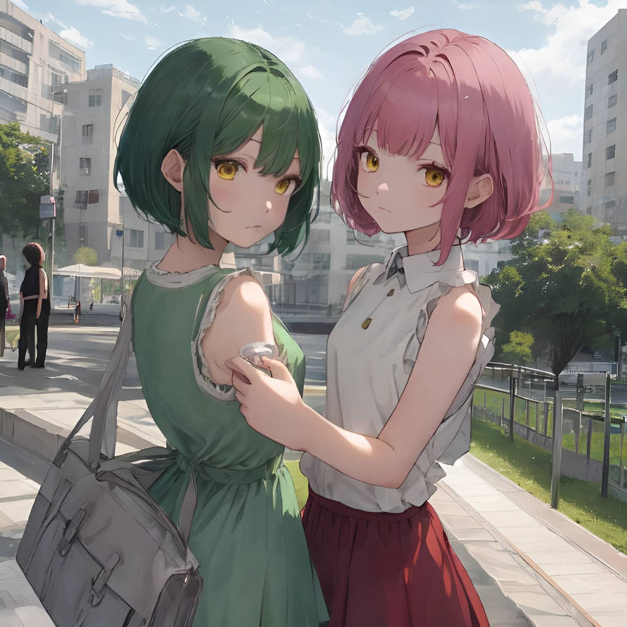 Armless Girl And Her Girlfriend By Iaebucabak On Deviantart