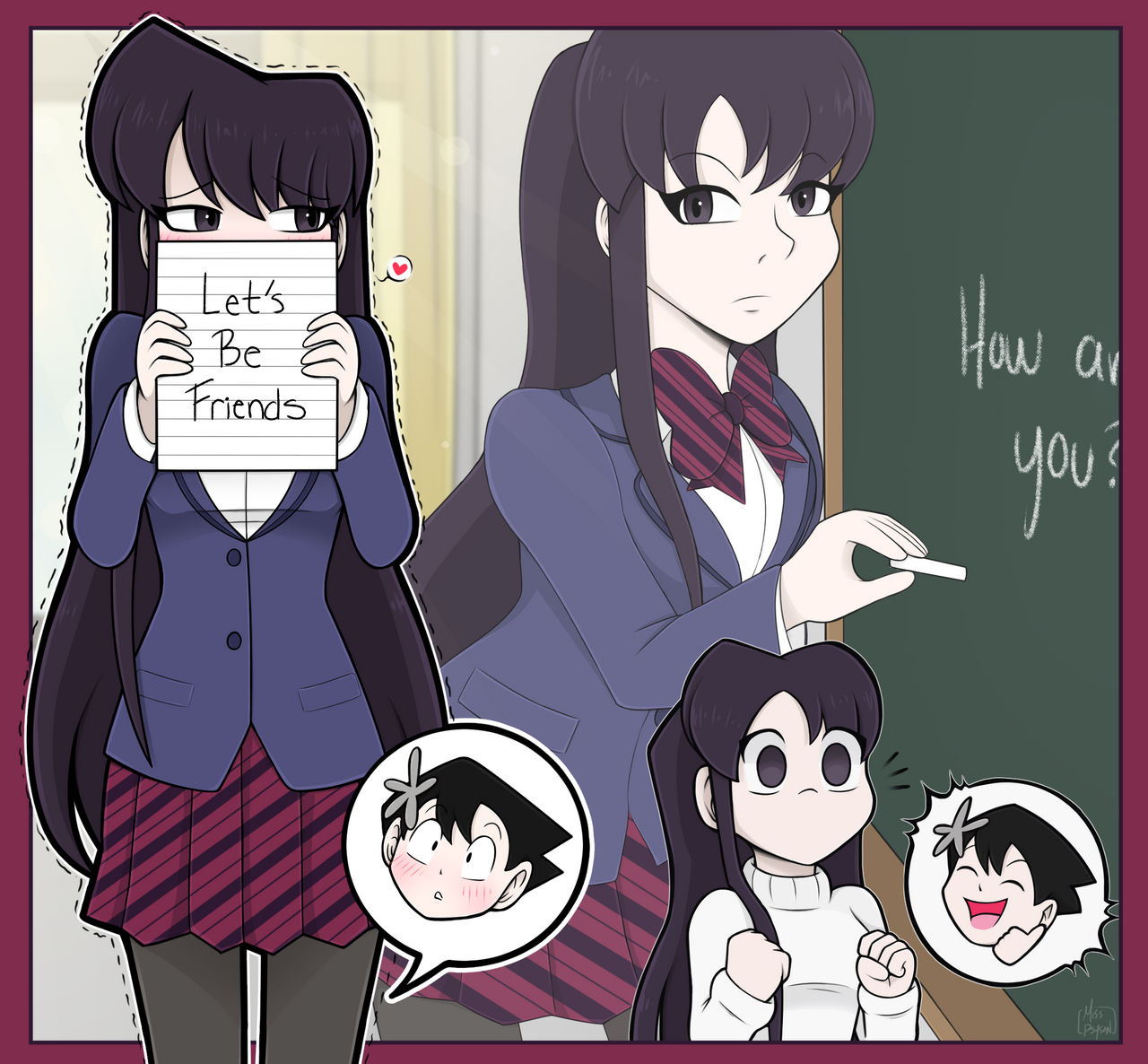 Komi Cant Communicate By Miss Psyson On Deviantart