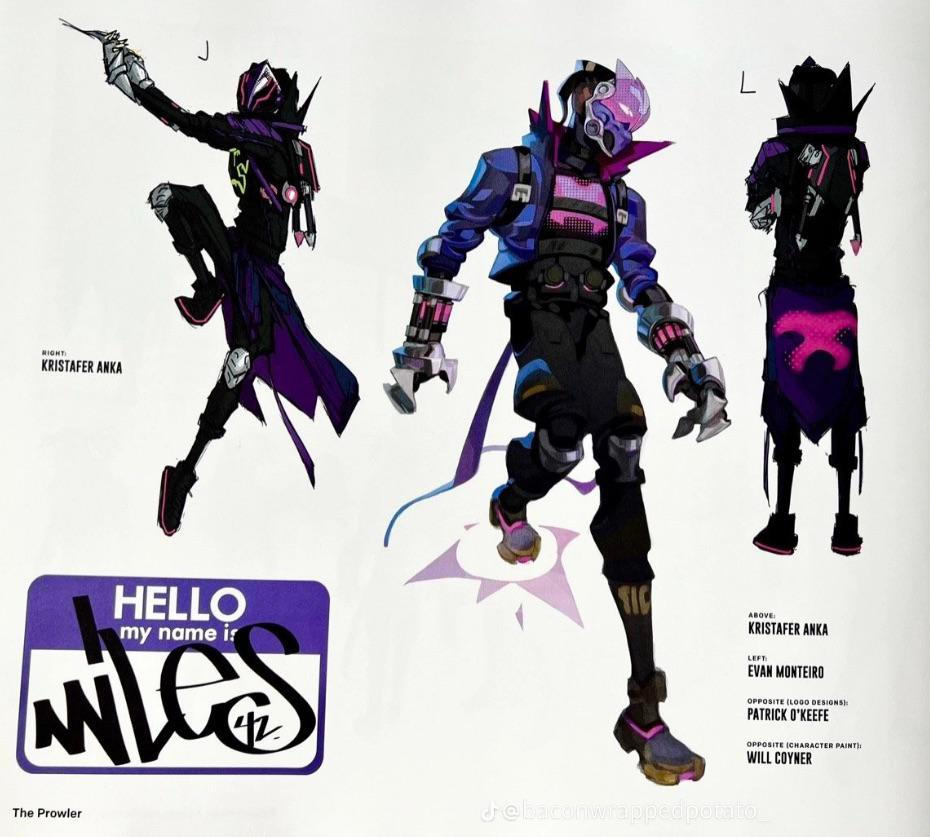 Prowler Miles Morales Concept Art By Justnormaldudedrawin On Deviantart