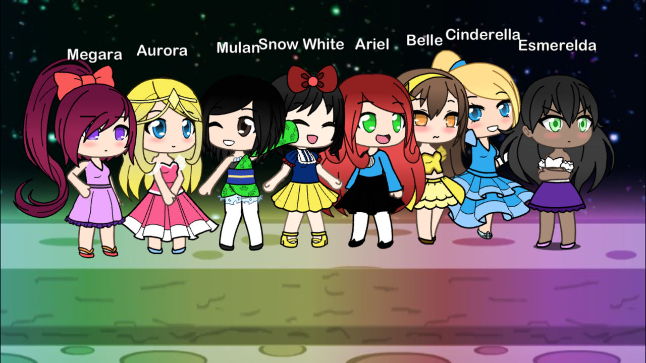 Disney Princess Gacha Life By Badharleyluck13 On Deviantart