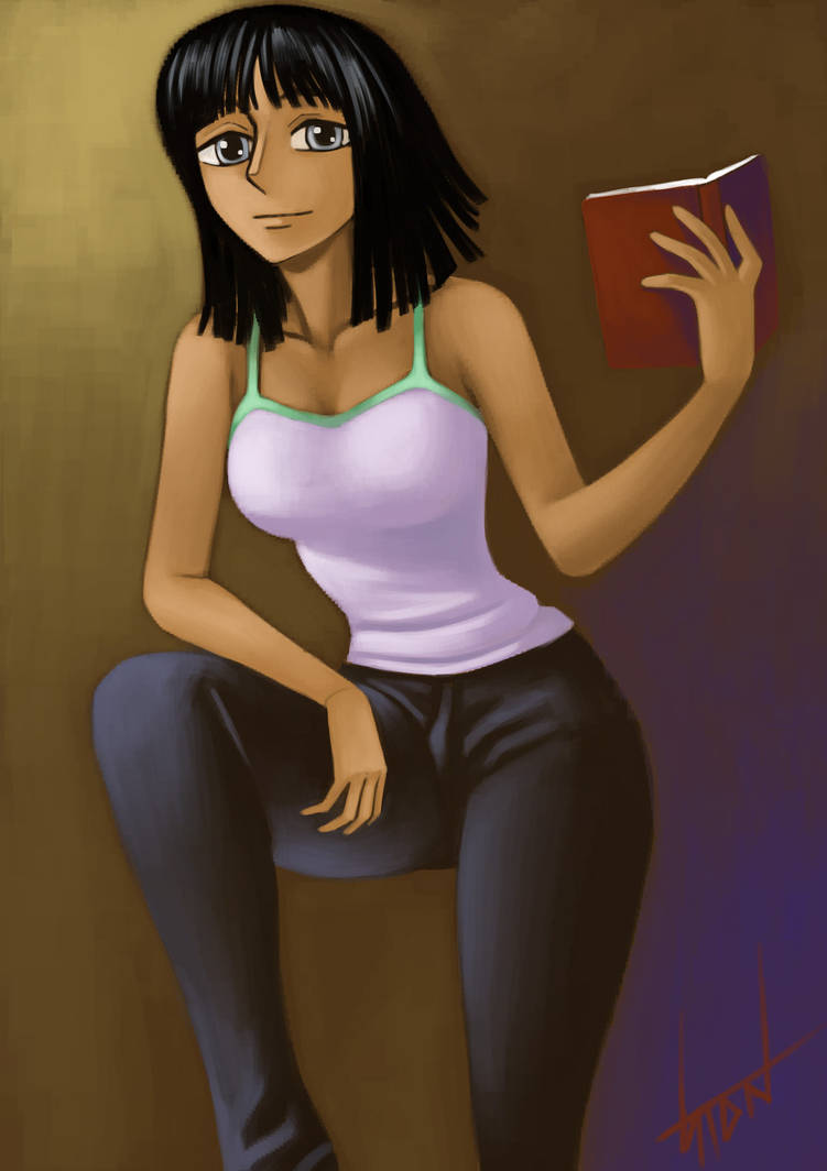 Nico Robin By Shinsaku Da On Deviantart