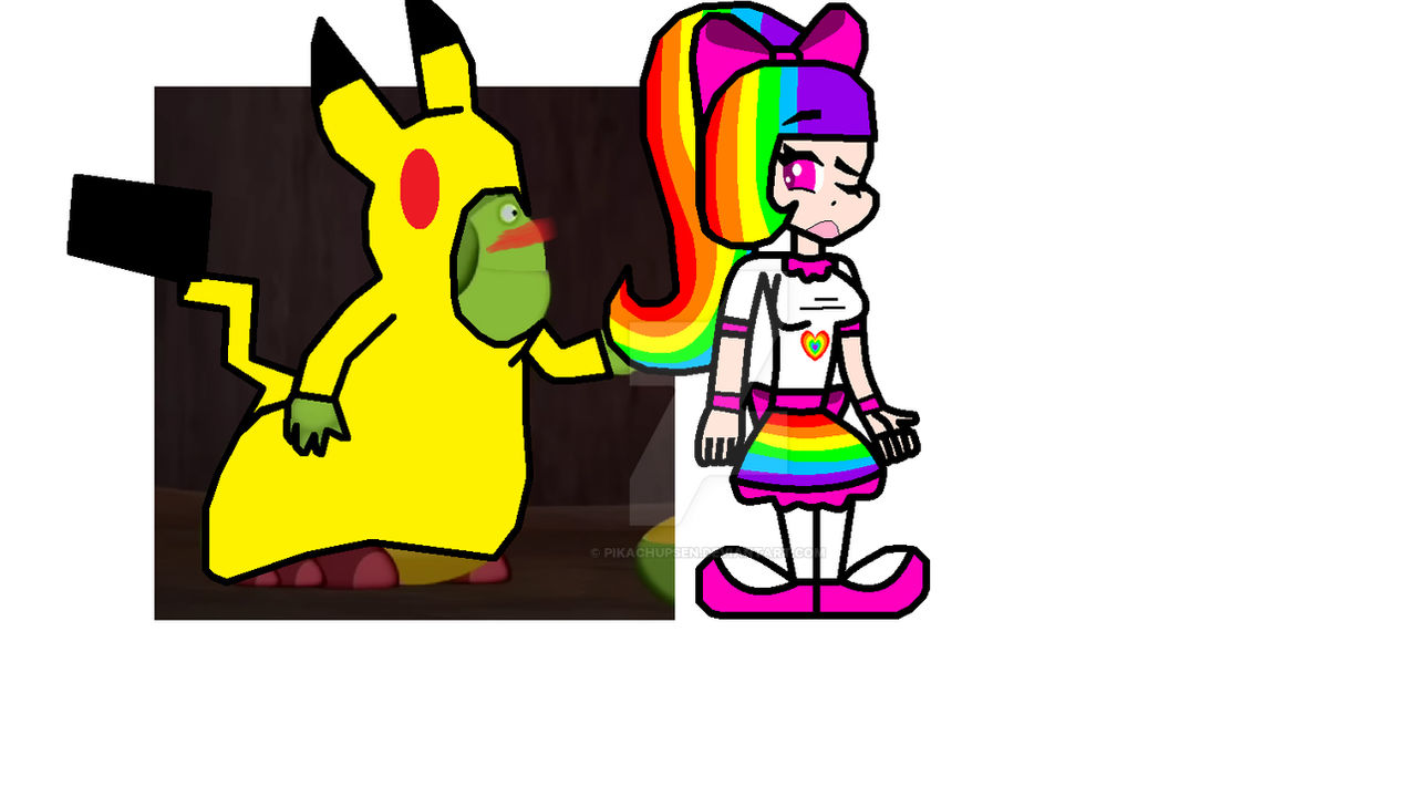 Me X Rainbowkitty101 By Pikachupsen On Deviantart