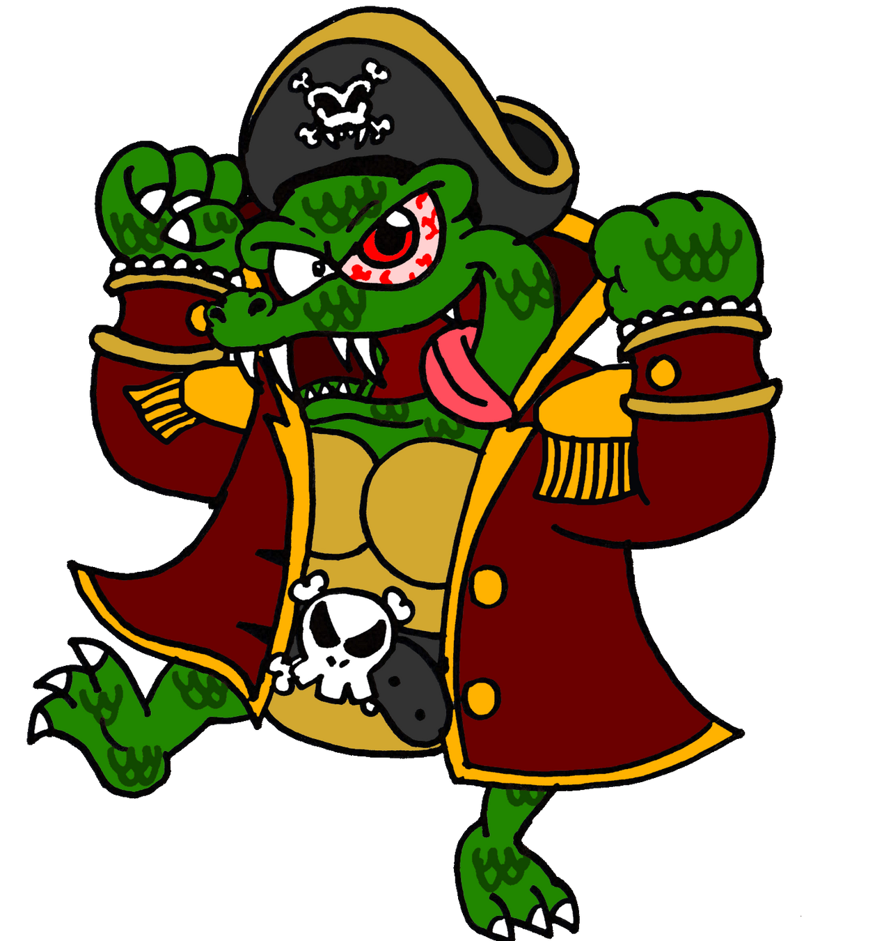 Kaptain K Rool By Captainquack64 On Deviantart