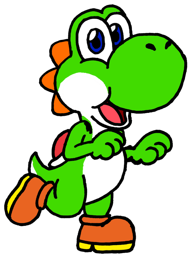 Green Yoshi By Captainquack64 On Deviantart