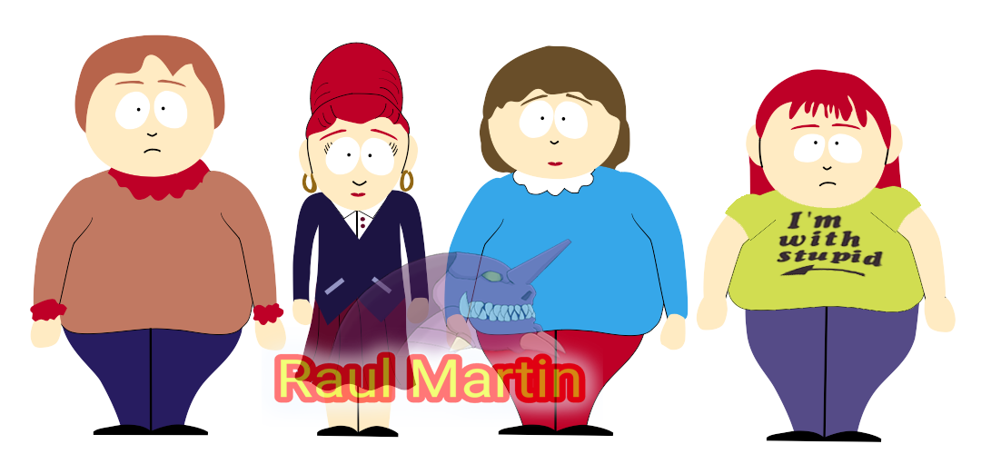 South Park Main Characterss Moms Inverted By Raulm96 On Deviantart