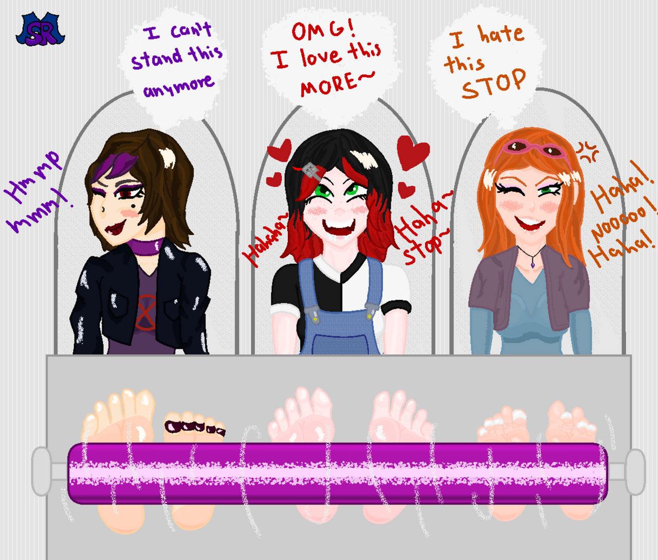 Tickle Massage By Srmcool On Deviantart
