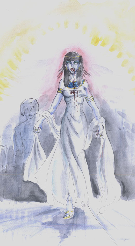 Akasha Queen Of The Damned By Merriya On Deviantart