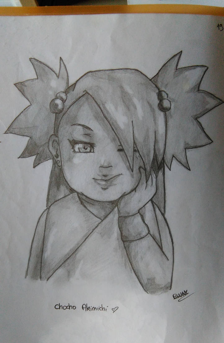 Chocho Akimichi By Fannydraw On Deviantart