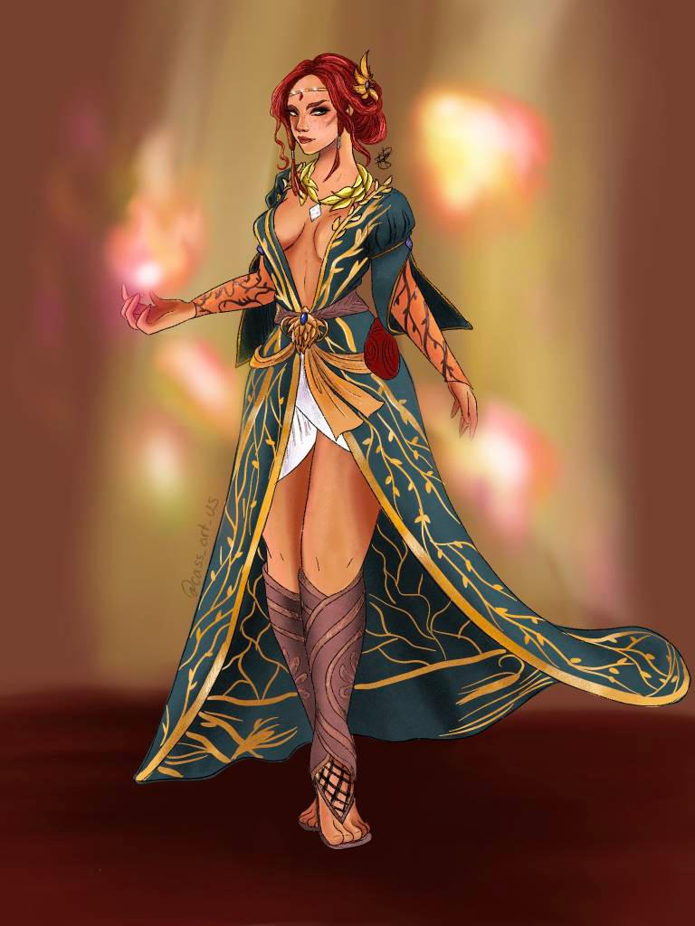 Triss Merigold Fanart By Cassart02 On Deviantart