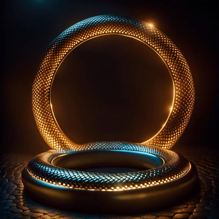 Foundation #6 - Artificial ouroboros by DavidLaPiovra on DeviantArt Foundation #6 - Artificial ouroboros by DavidLaPiovra on DeviantArt