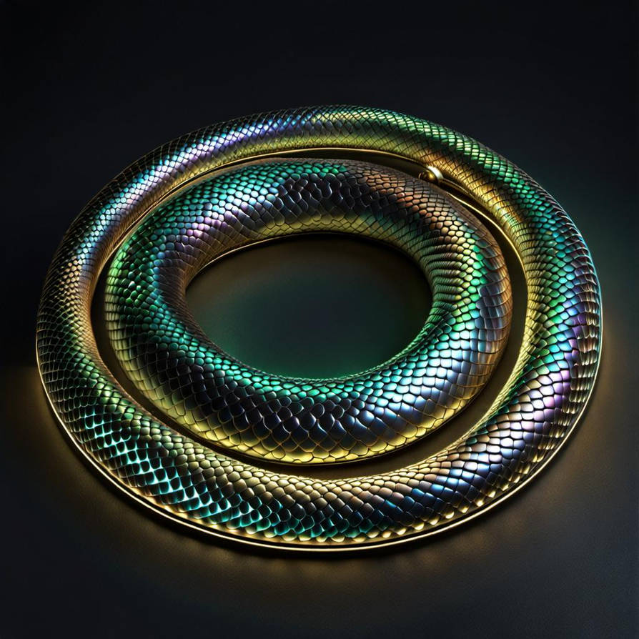 Foundation #11 - Artificial ouroboros by DavidLaPiovra on DeviantArt Foundation #11 - Artificial ouroboros by DavidLaPiovra on DeviantArt