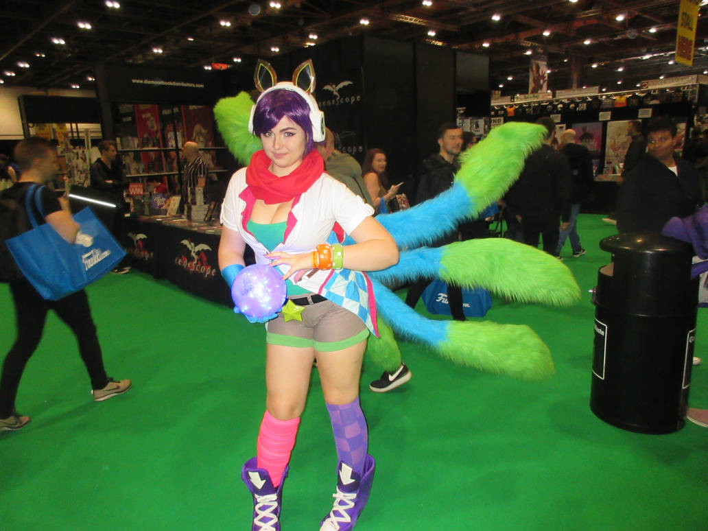 League Of Legends Arcade Ahri By Akuma74 On Deviantart