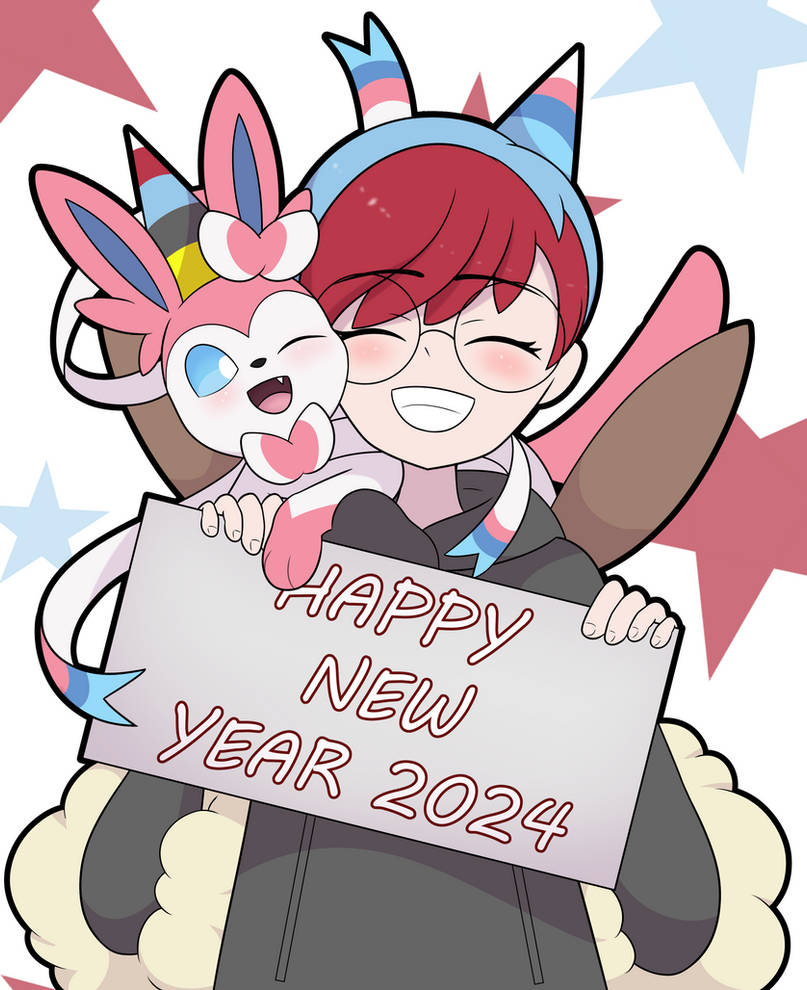 Penny And Sylveon Hny 2024 By Llhopell On Deviantart
