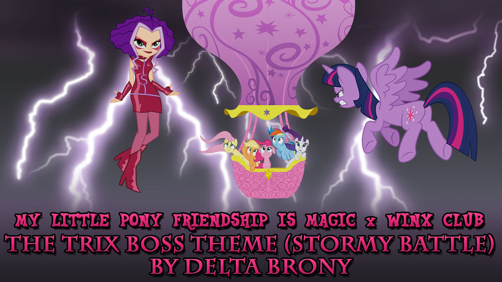 Mlp Fim X Winx Club Stormys Battle By Dashiemlpfim On Deviantart