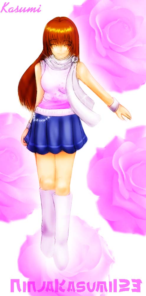 Kasumi DOA4 costume by NinjaKasumi123 on DeviantArt