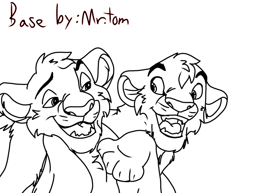 Lion King Base3 By Mrtomthecat On Deviantart