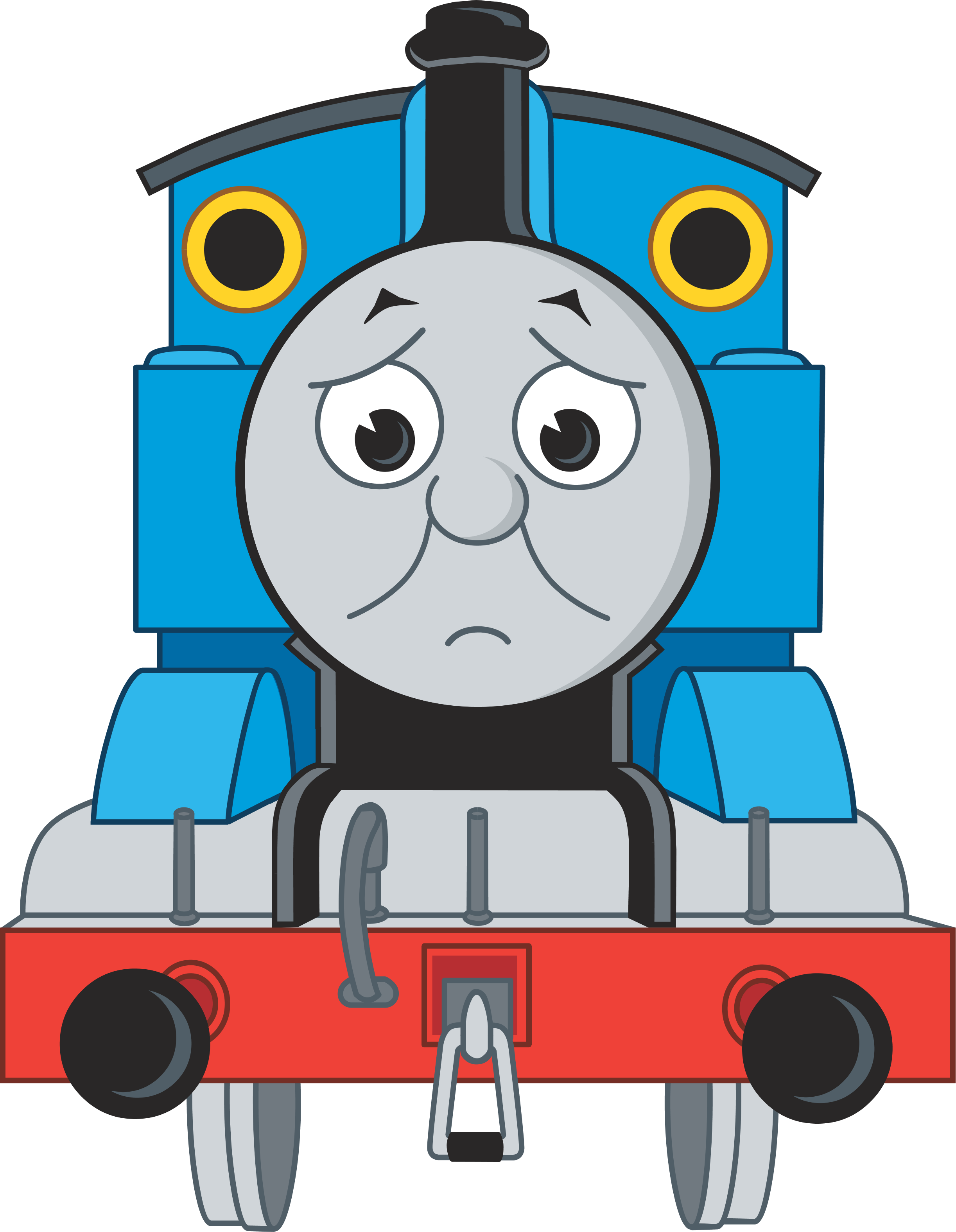 Thomas 2008 Website Head On Vector Sad By Thethomaguy On Deviantart